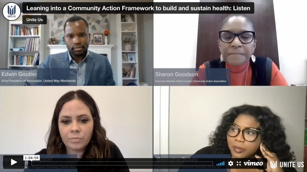 Listening to Community Action to Build and Sustain Health